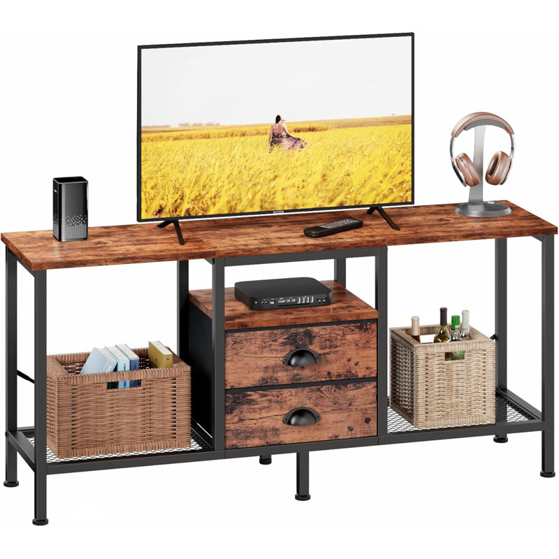 Small brown tv stand store